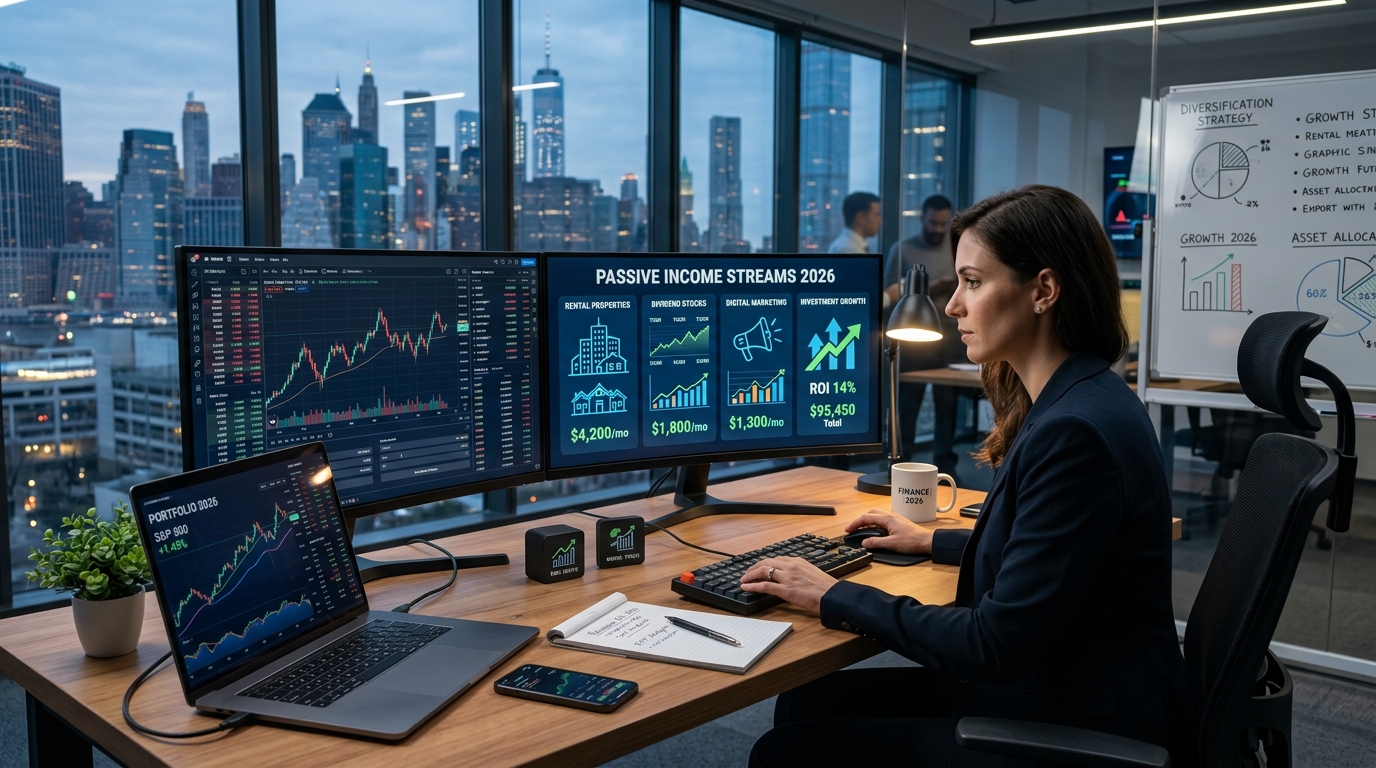 Top Finance & Investment Ideas to Build Passive Income in 2026 - HellRocks